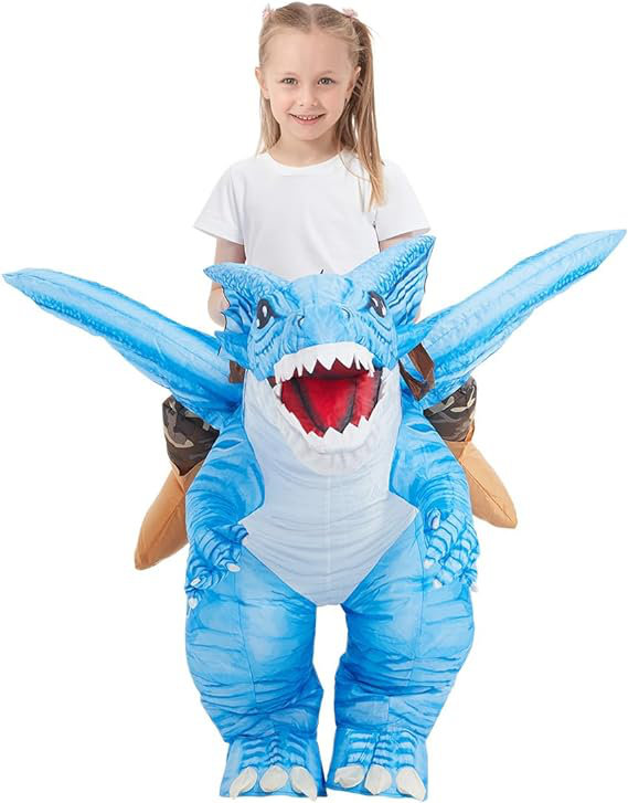 Trinx 48 Inch Dinosaur Inflatable Costume Wayfair